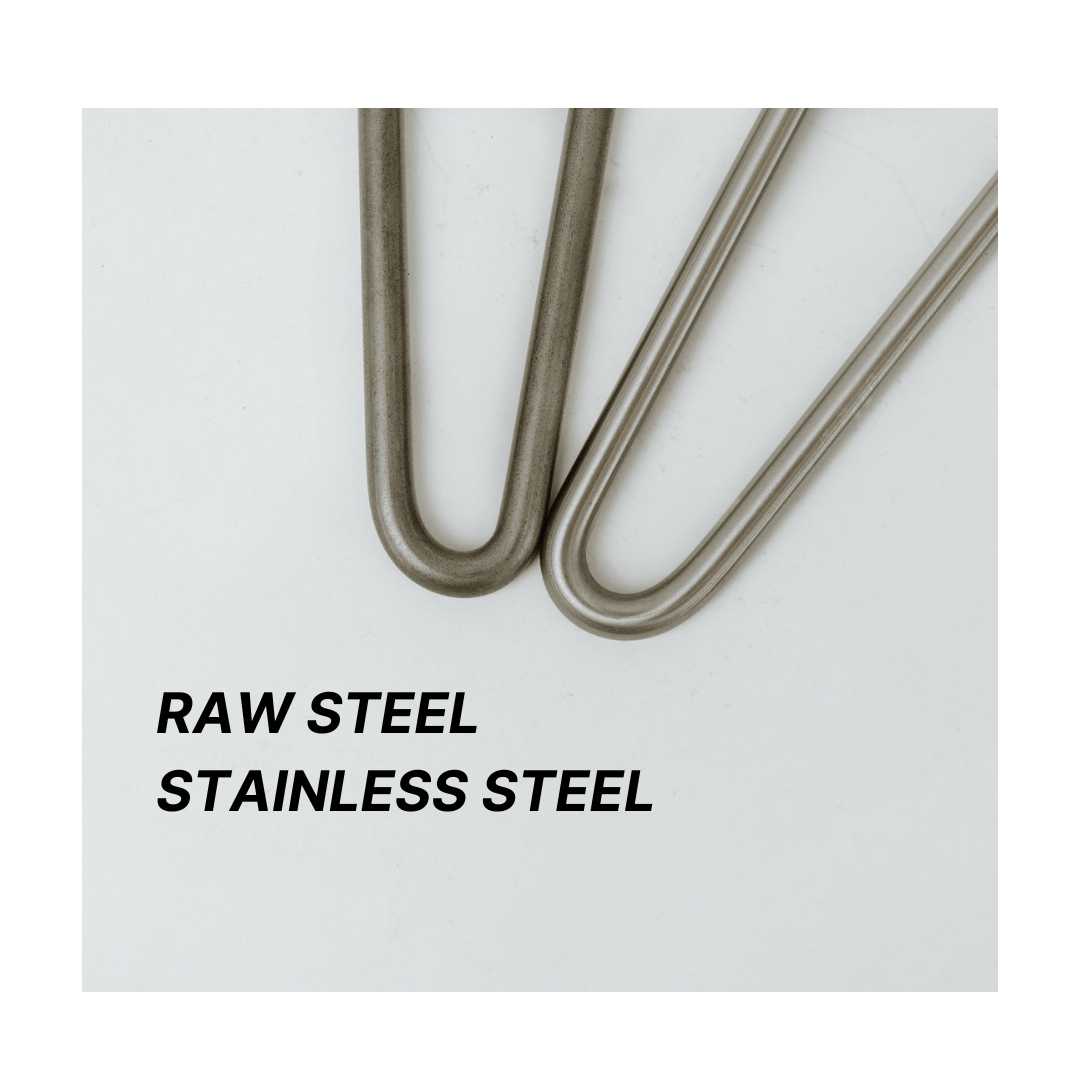 Buy Steel Hairpin Legs | Stainless & Raw Steel | Hairpinlegs.com